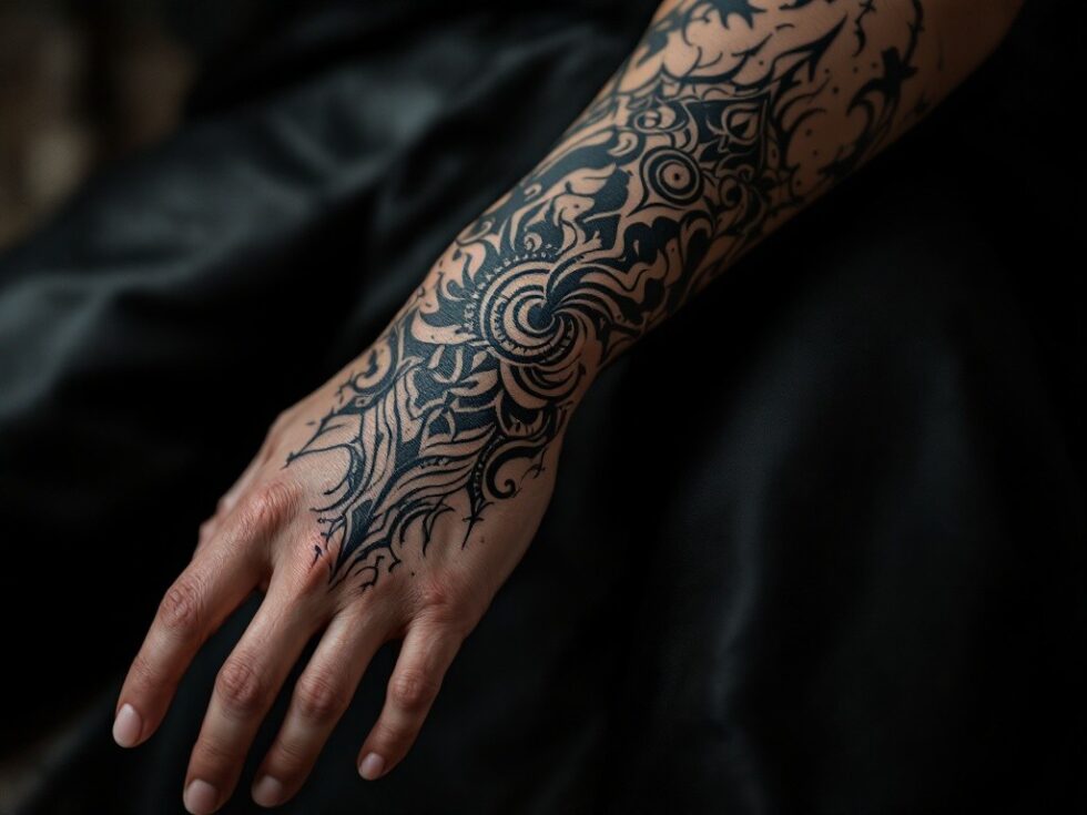 Tatuaż na przedramieniu - Fabryka Tuszu